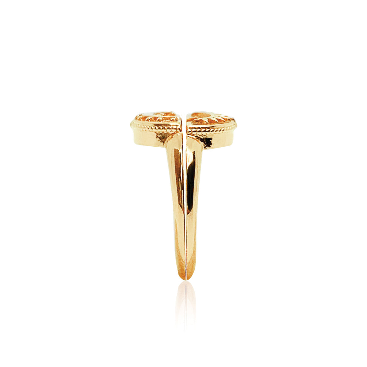 Luna y Sol Celestial Signet Ring - Gold Vermeil Jewelry - BF Ring ...